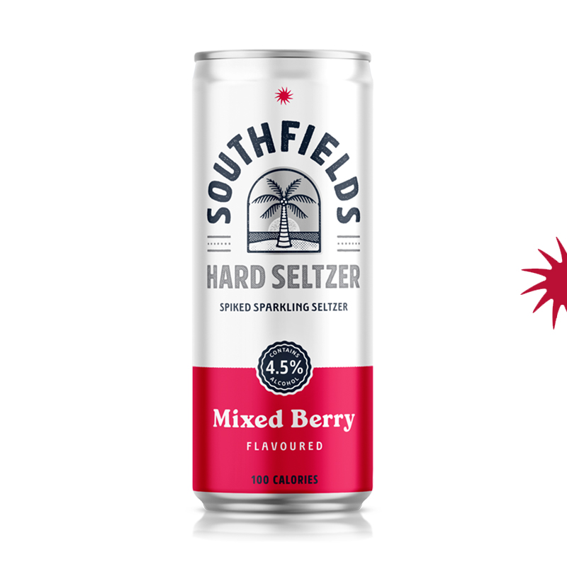 Southfields Hard Seltzer is spiked sparkling water with a hint of ...